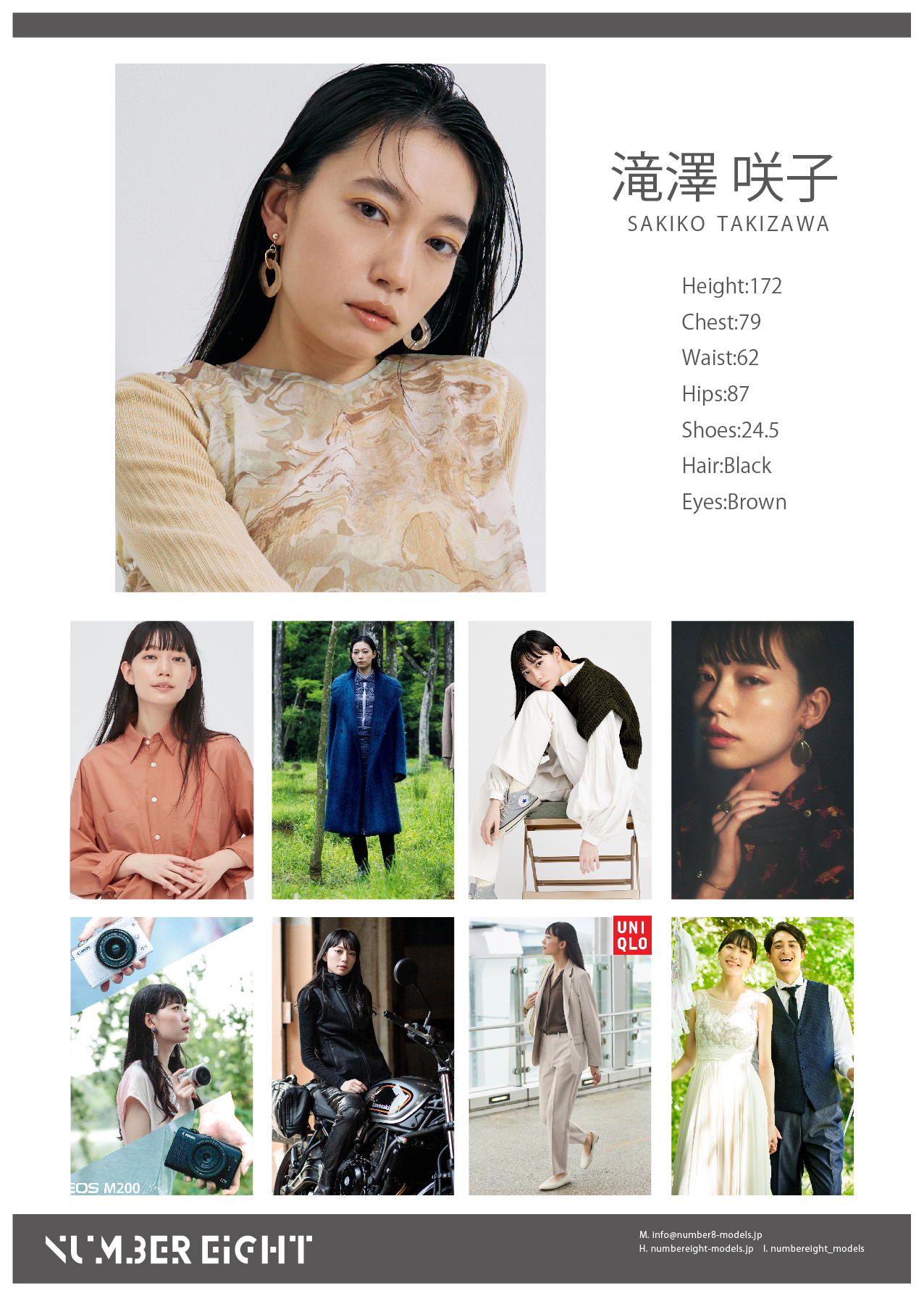 SAKIKO TAKIZAWA – Number Eight